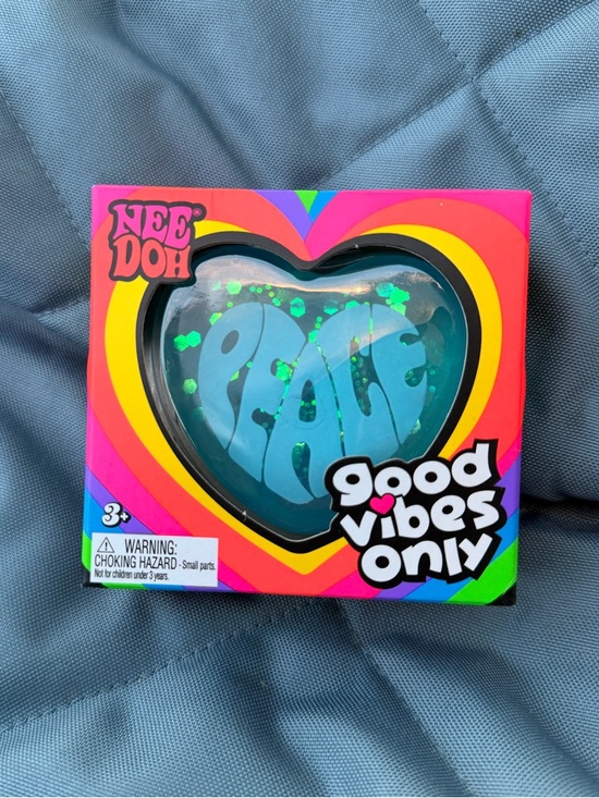 Needoh | Toys | Needoh Heart Peace Needoh Viral Squishy Dumpling | Poshmark